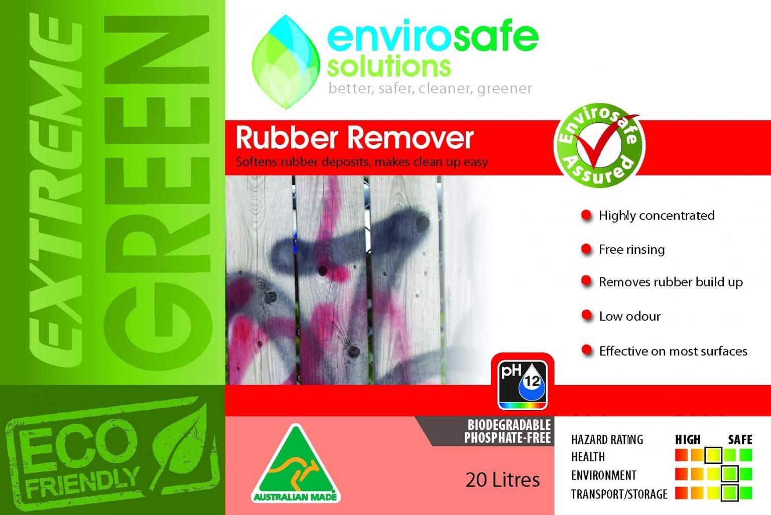 RUBBER REMOVER - Envirosafe Solutions: Eco Friendly Liquid Products ...